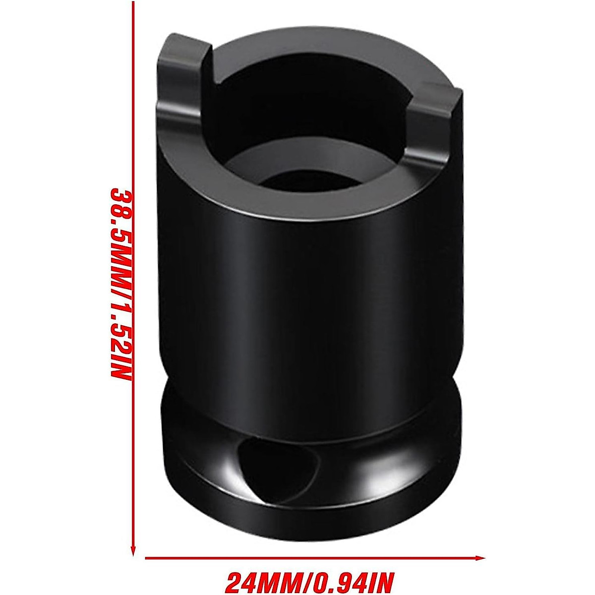 baolaili Black Angle Grinder Socket Wrench Forged Socket Pressure Pistol Grip Air Angle Die Grinder Accessories Socket Accessories Socket Polisher Plate Removal Angle Grinder Tool