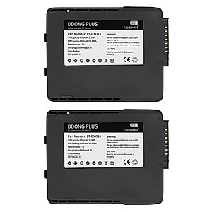 (2PCS) BT-000318 Battery TC70 Barcode Scanner Battery [Upgraded Capacity] for Motorola Symbol Zebra TC55 TC72 TC75 TC77 TC700H TC700K TC70X TC75X BT-000318-01 Barcode Scanner Replacement Battery