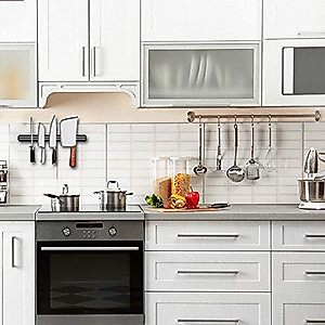 Magnetic Knife Strips(15 Inch X Set Of 2) Magnetic Knife Storage Strip, Knife Holder, Knife Rack, Knife Strip, Kitchen Utensil Holder, Tool Holder, Multipurpose Magnetic Knife Rack