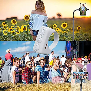 TIKTok Remote Control Kindle APP Page Turner for Phone Camera, Bluetooth Button Clicker TIK Tok Scrolling Ring Rechargeable Camera Remote Compatible with iPhone/iPad/Android/Smartphones/Tablets