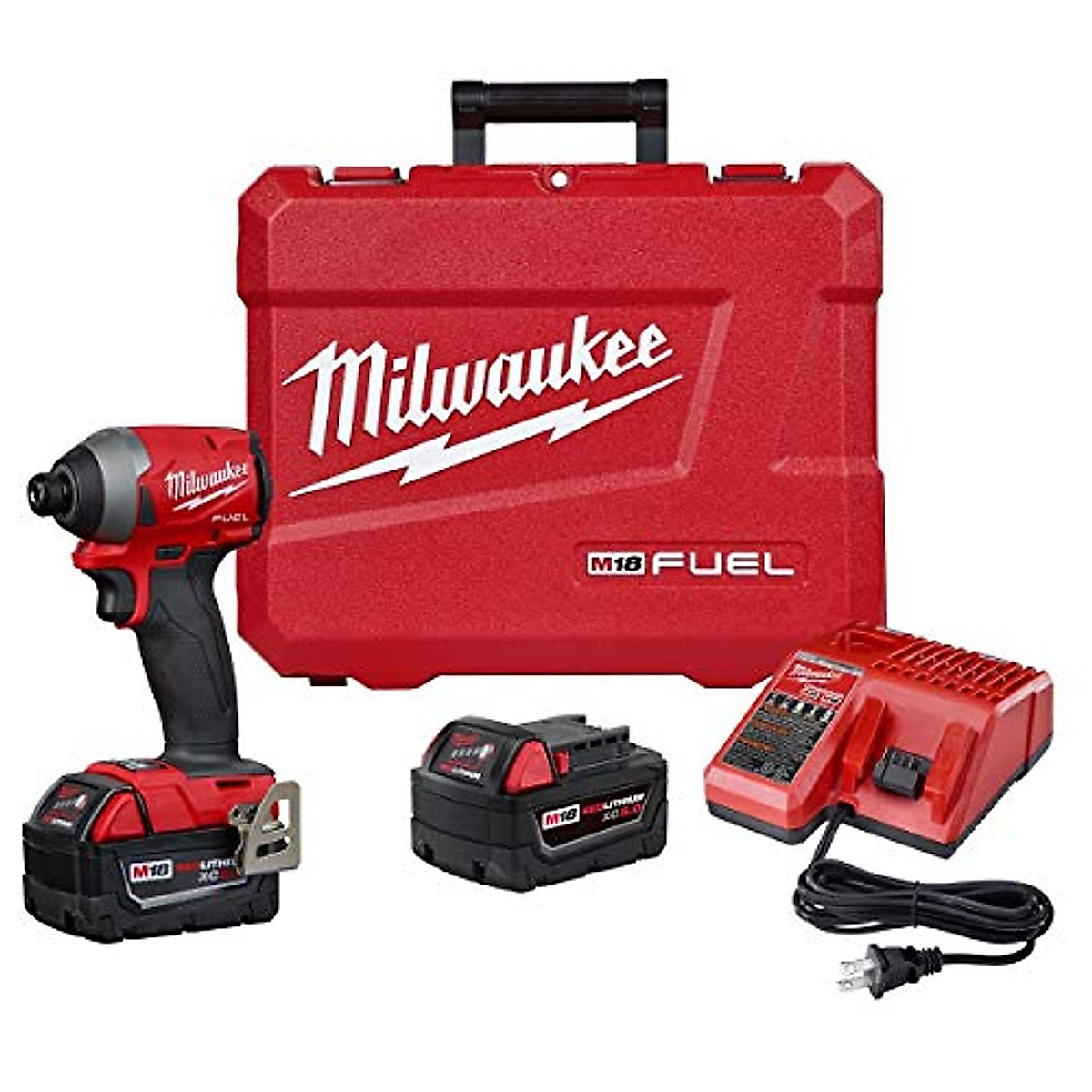 Milwaukee (MLW 2853-22) M18 Fuel 1/4IN Hex Impact Driver XC Kit