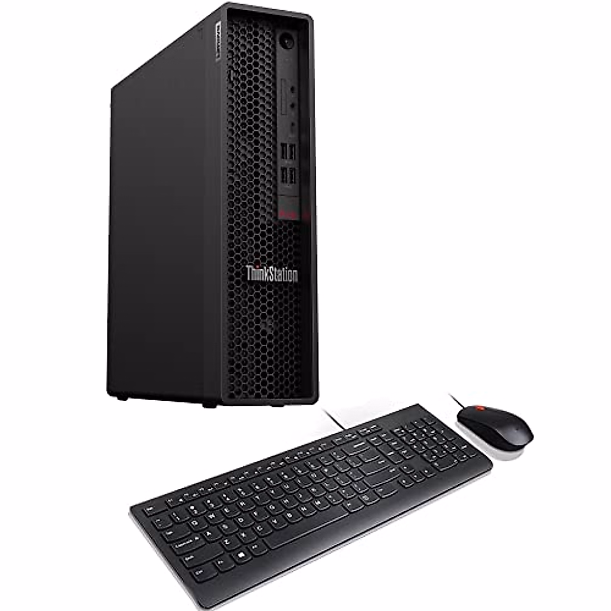 Lenovo ThinkStation P340 SFF Home & Business Mini Desktop (Intel i5-10500 6-Core, 16GB RAM, 1TB PCIe SSD + 2TB HDD (3.5), Intel UHD 630, USB 3.2, Display Port, Win 11 Pro) Refurbished (Renewed)