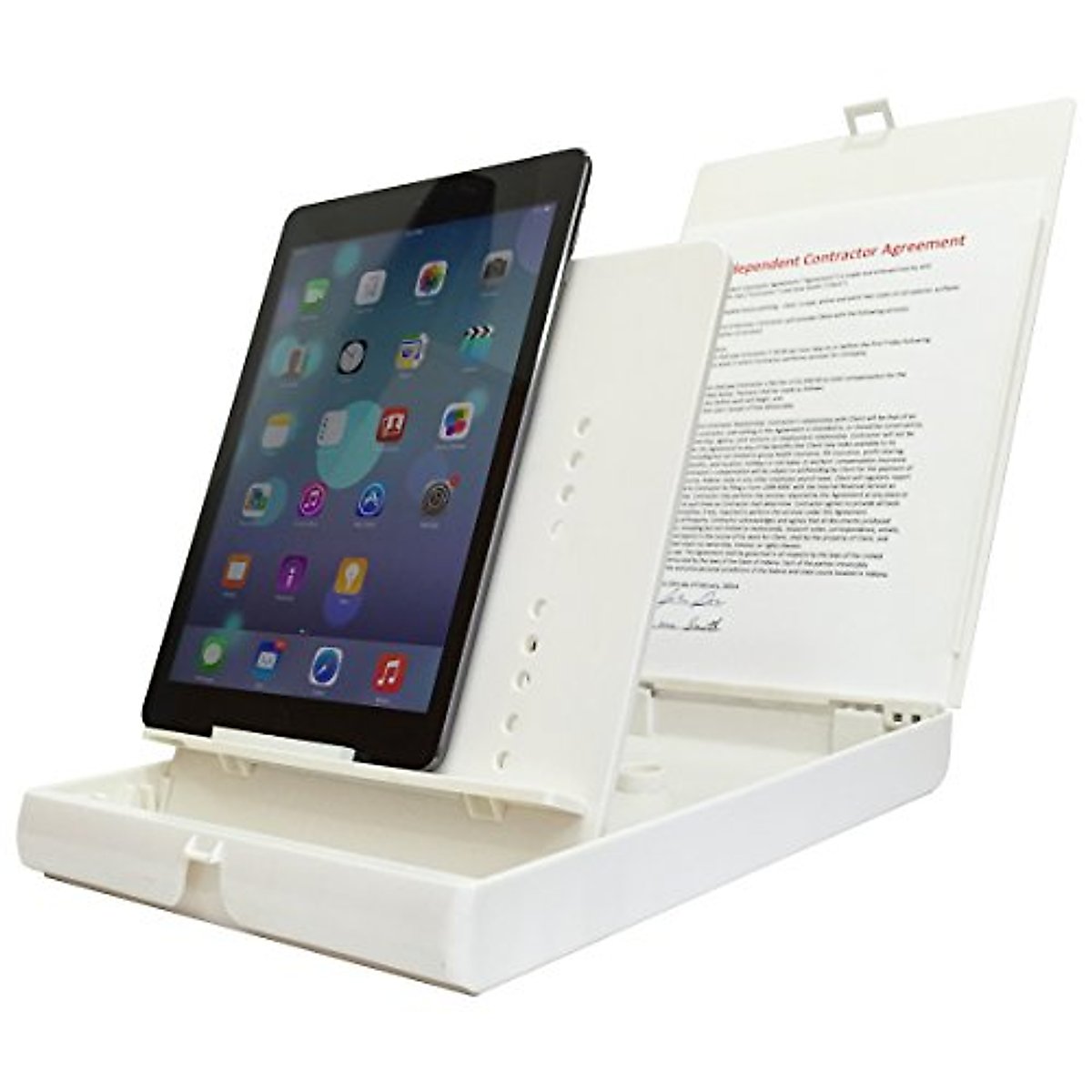 ScanJig – Document Scanning Stand - Phones/Tablets – Basic Model. Adjustable, Precise Image Alignment. Accurate Text Recognition