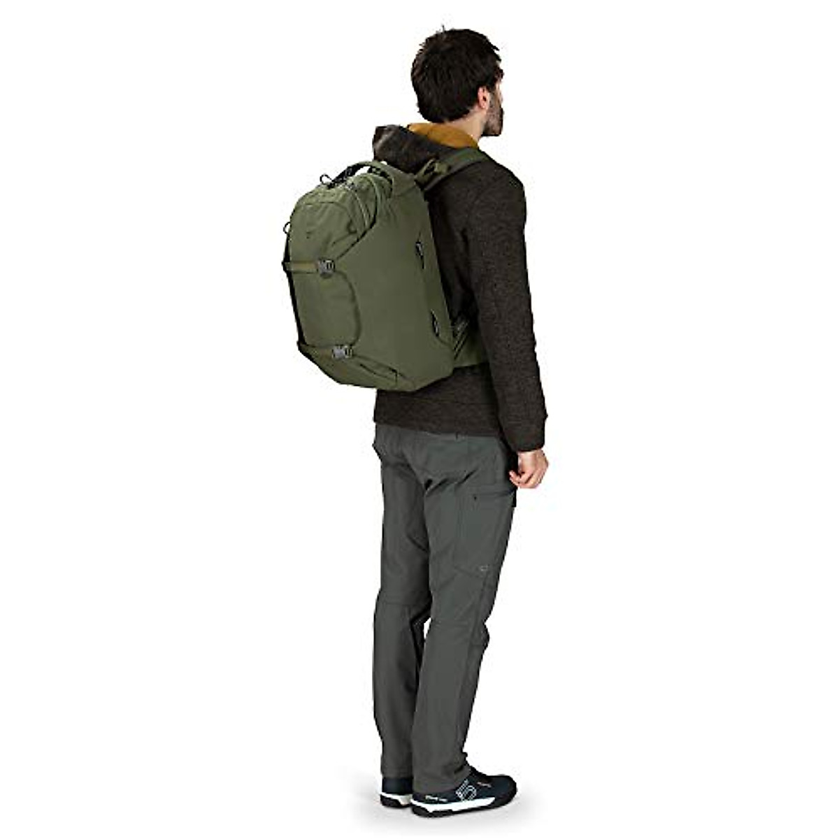 Osprey Porter 30L Travel Backpack, Haybale Green One Size