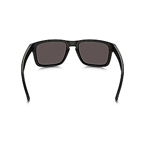 Oakley Holbrook Sunglasses 57MM Matte Black Frame/Warm Grey Lens, Casual