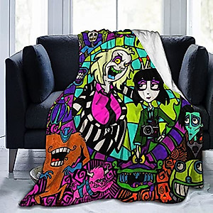 Movies Blanket Plush Flannel Fuzzy Throw Blankets 50"x40"