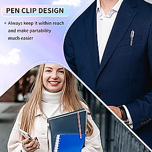 Stylus Pens for Touch Screens (6 Pack), High Sensitivity Fiber Tip Stylus Pen with Clip for Apple iPad, iPhone, Android, Tablets, Samsung, Galaxy