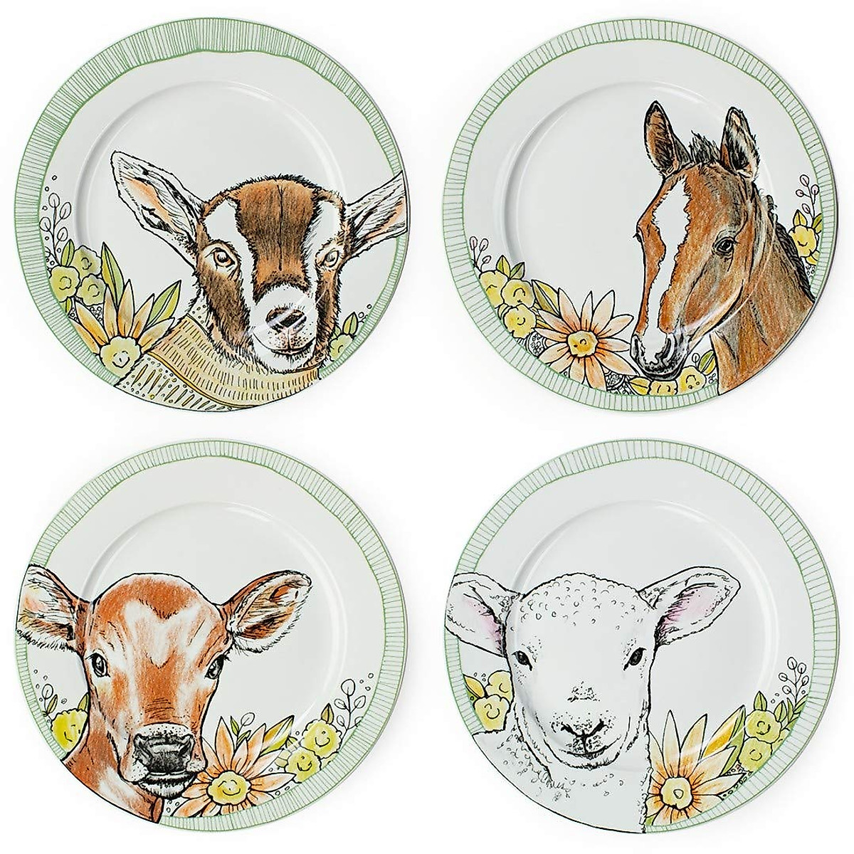 Everything Kitchens 28-Piece Dinnerware-Set