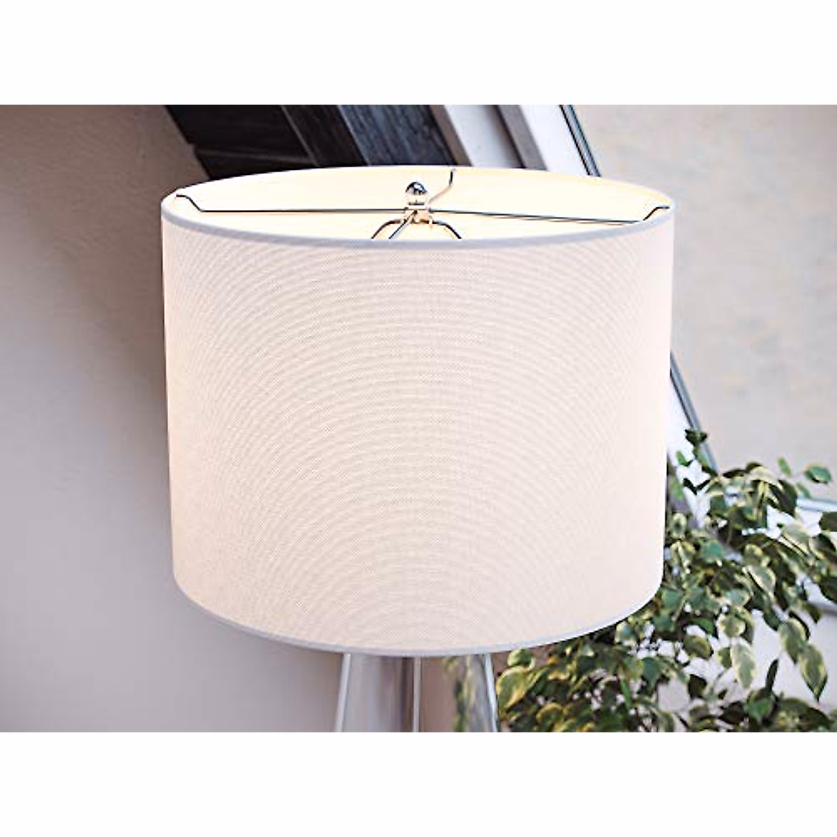 Kenroy Home 32062CL Boda Table Lamp with Clear Glass Finish, Rustic Style, 29.5" Height, 15" Width, 15" Depth