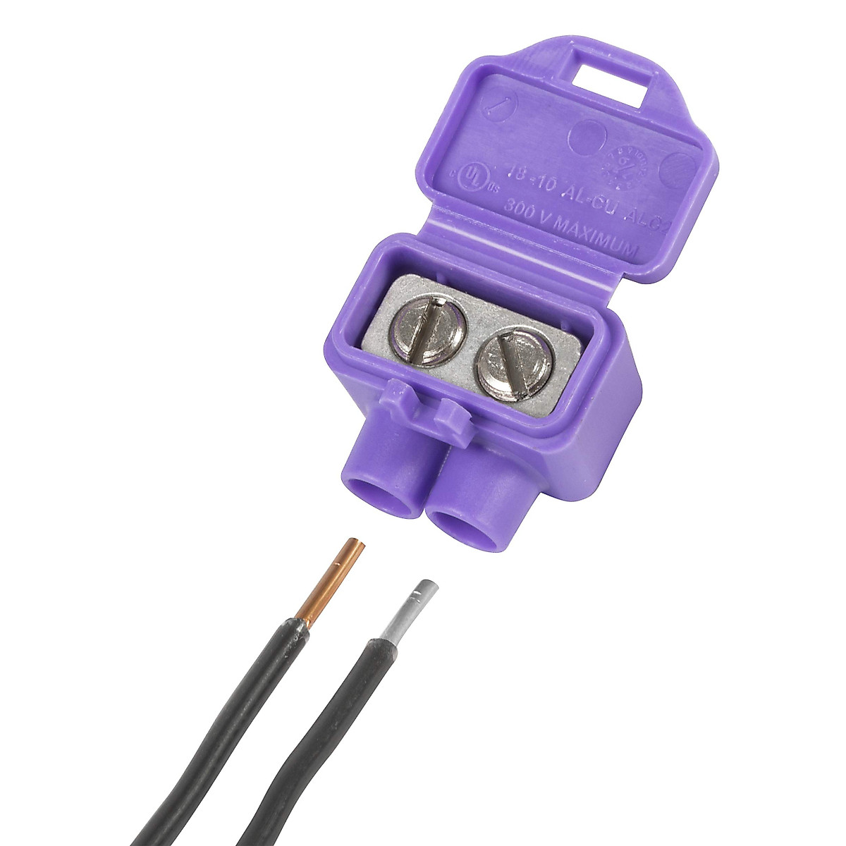 King Innovation 95015 AlumiConn Wire Connector, 10 pk, Purple, Count