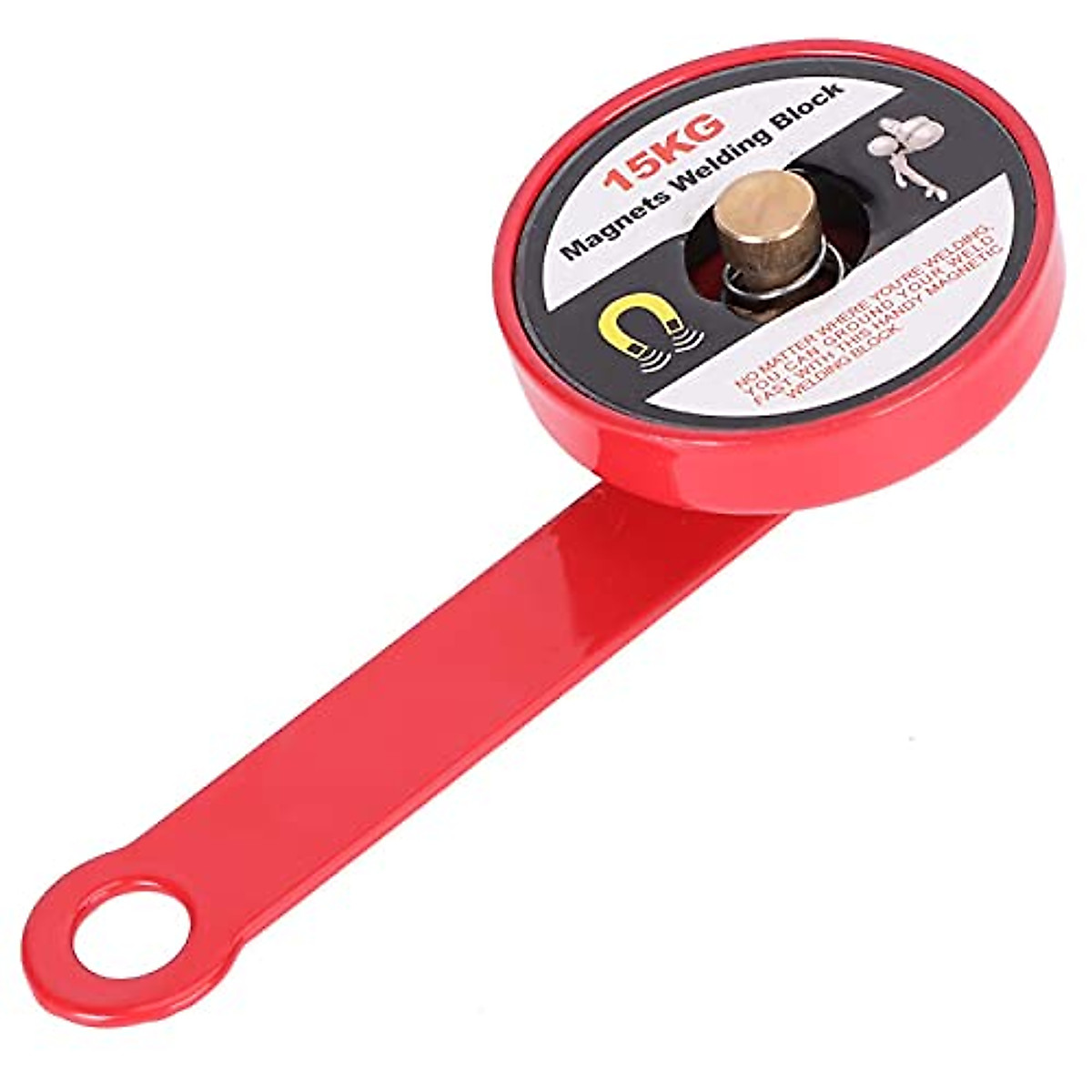 EVTSCAN Magnetic Welder Locator Fixed Strong Magnet Grounder Electrode Holder Tool 2inch