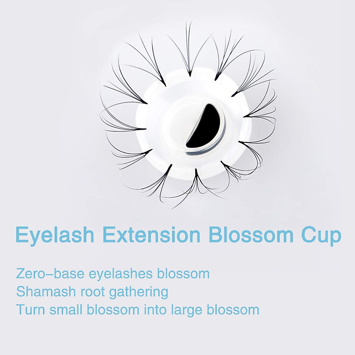 Eyelash Extension Supplies Lash Tray with 100 PCS Blooming Glue Cup Crystal Glass Acrylic Lash Tiles Strip Palett Holder Tools Jade Stone