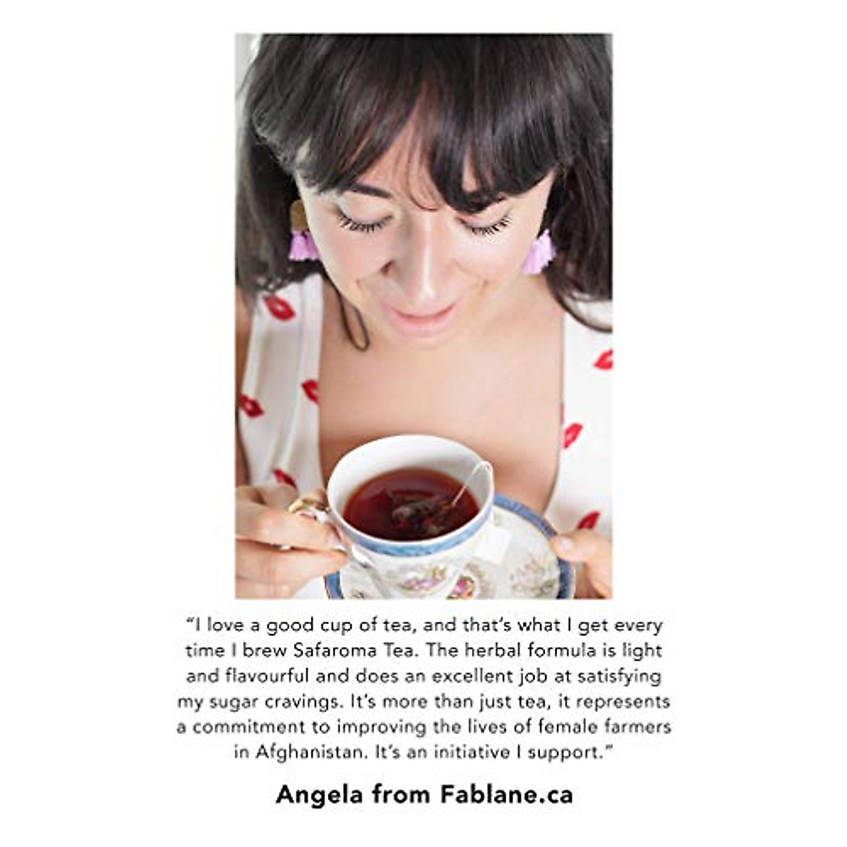 Safaroma Saffron Breakfast Tea - Freshly Harvested Containing Premium Red Saffron Threads - Organic Black Tea Eco-Conscious Sachets