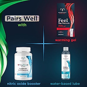 Promescent Organic Lube for Sex with Natural Ingredients, Premium Personal Lubricant Sex Gel for Couples, Personal Lube, Condom Compatible Natural Lube, Long-Lasting Aloe Lube, Water Based Lube (4 oz)