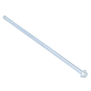 10pcs Carbon Steel Half Thread Hex Head Lengthened Wear Resistance Standard Size High Hardness for Lawn Mower (10*285)