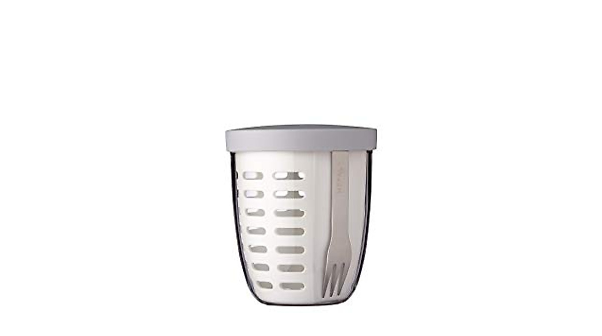MEPAL Fruit and Veggie Snack Pot with Airtight Lid - Portable & BPA Free