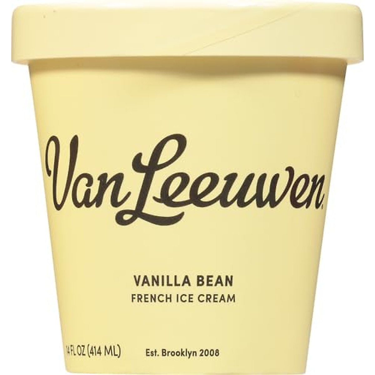 Van Leeuwen Premium Vanilla Bean French Ice Cream, 14 oz (Frozen)