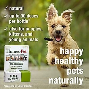 HomeoPet Leaks No More, Urinary Incontinence Relief for Pets, 15 Milliliters