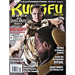 May/June 2018 Kung Fu Tai Chi Magazine Into The Badlands Tiger Claw
