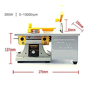 Hengwei Jewelry Rock Polishing Buffer Bench Lathe & Polisher Machine Tool Kits Multifunction Grinder TM-2,110V