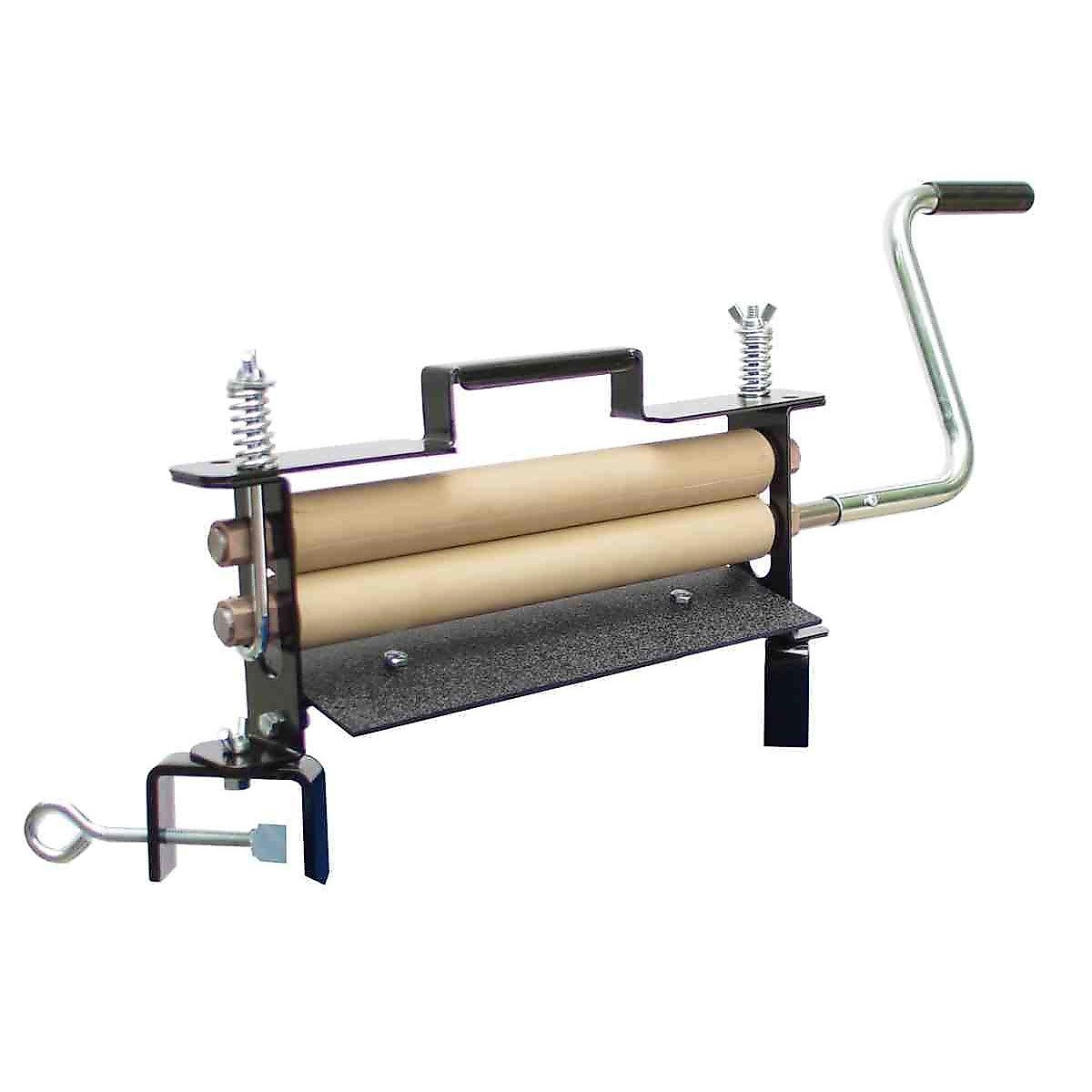 The Great American Wringer Co - Model Black Coated Steel Tan Rollers - Hand Wringer - Made in USA