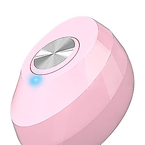 areclern Bluetooth-Compatible Earbuds Wireless Mini Single Ear Headphone Hidden for Running Pink