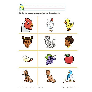 Think and Learn K5 - Abeka 5 Year Old Kindergarten Phonics Reading Development and Comprehension Student Activity Book