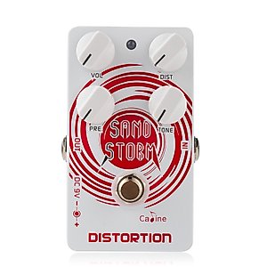 Caline Guitar Effect Pedal Sand Storm Crunch Distortion Aluminum Alloy Housing True Bypass CP-27