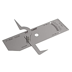 YESWELDER V-WAC Single Weld Gage Inch Inspection Gauge