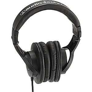 Audio-Technica ATH-M20X Professional Studio Monitor Headphones, Black