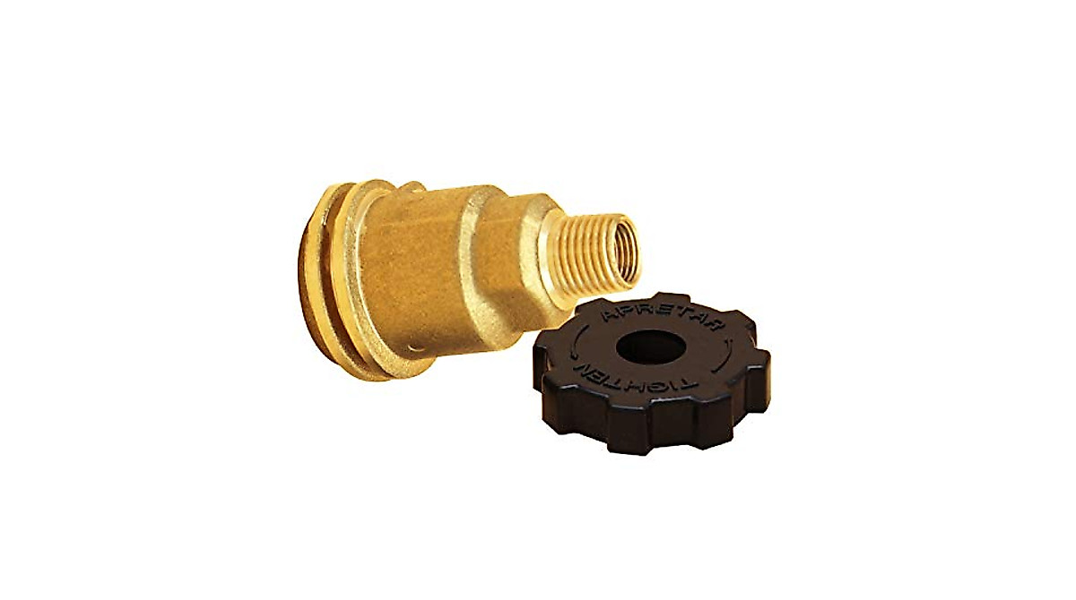 MENSI QCC1 Propane Tank Adapter | 1/4" NPT Brass Connector