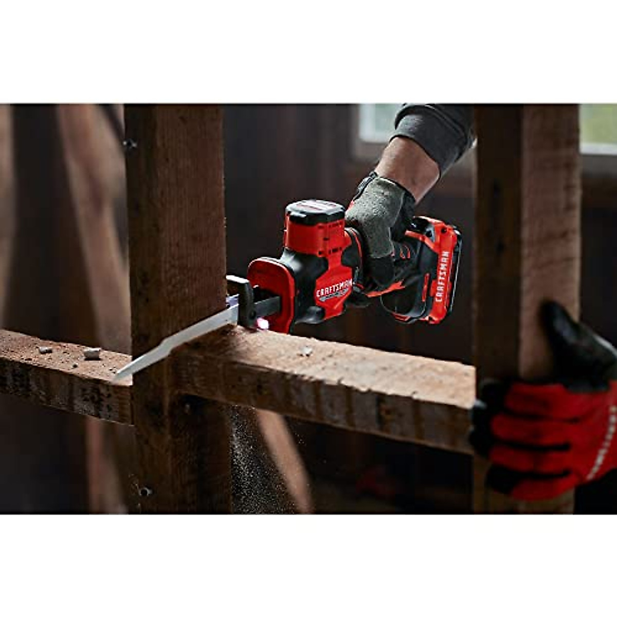 CRAFTSMAN V20 One-Handed Recip Saw - Tool Only (CMCS340B)