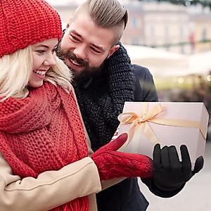 Pink Gift Boxes with Lids 5 Pack, 9x7x4 Inches Small Gift Box with Ribbon, Collapsible Gift Boxes with Magnetic Closure for Presents, Bridesmaid Proposal Box Contains Gift Card Ribbon Tag