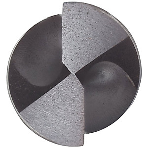 YG-1 D2148 High Speed Steel Screw Machine Drill Bit, Uncoated Finish, Straight Shank, Slow Spiral, 135 Degree, #31 Size, 15/128" Diameter x 1-7/8" Length (Pack of 5)