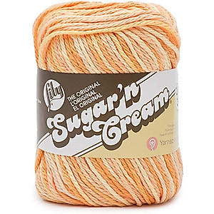 Lily Sugar 'n Cream Yarn Assortment - 100% Cotton (Creamsicle)