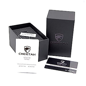 GOLDEN HOUR Men's Watches with Stainless Steel and Metal Casual Waterproof Chronograph Quartz Watch, Auto Date in Grey Hands