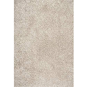 nuLOOM Belleza Shag Area Rug, 3' x 5', Beige