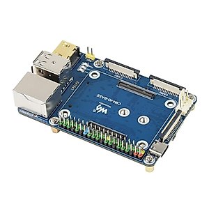 Mini IO Base Board for Raspberry Pi Compute Module 4 CM4, Onboard Multi Interfaces for Evaluating The Raspberry Pi CM4 Or Being Integrated Into End Products