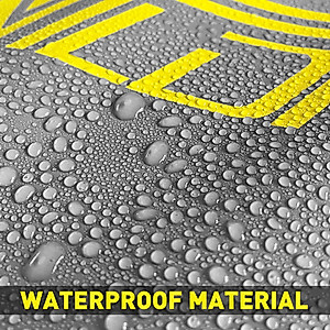 WILDROAD Hitch Cargo Carrier Bag 100% Waterproof 58.5" x 22" x 25" Hitch Cargo Bag 18.2 Cubic Feet Include 6 Reinforced Straps for Truck Pickup All Vehicle