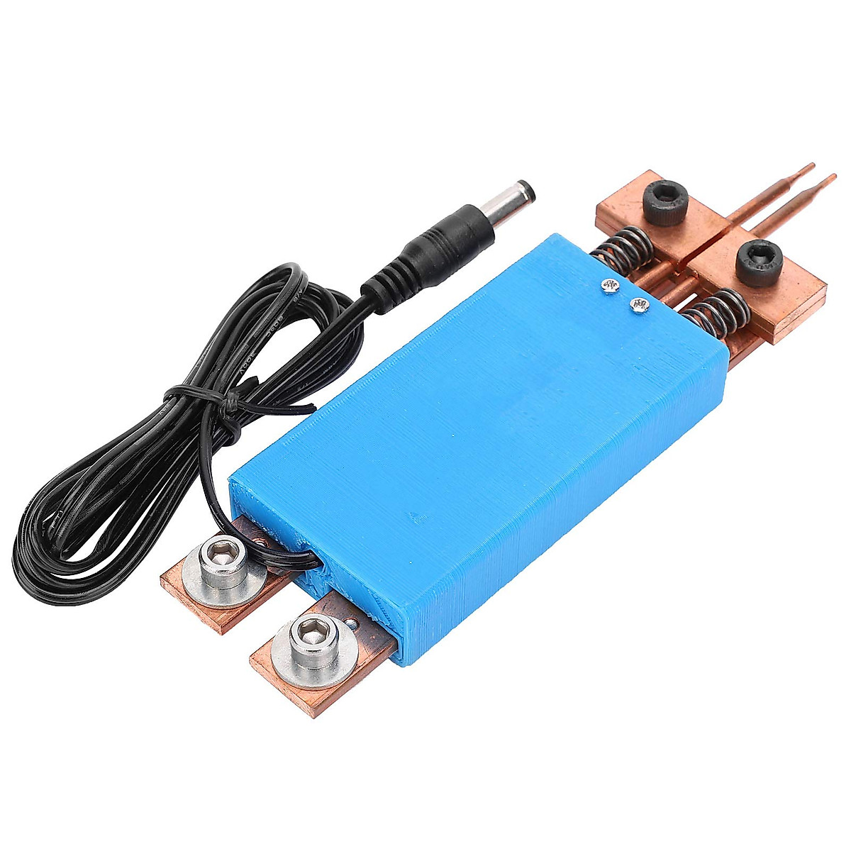 Delaman Battery Spot Welding Pen, Battery Spot Welding Pen Handheld Automatic Trigger Weld Machine Accessory W01 Blue DIY Spot Welder Pen,Accessories for Industrial Spot Welding Machine