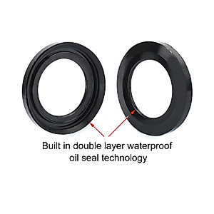 VGEBY Bike Bearing Headset, 41.8/42‑52mm Tapered Tube Headset Aluminum Alloy for Mountain Road Bike Tapered Headset