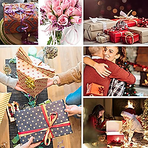 WELTOKE 27 Rolls Curling Ribbon Balloon String Roll Gift Wrapping Ribbon for Wrapping, Crafting, Wedding, Party, Festival, Florist Flower(1/5 " Wide / 27 Colors)