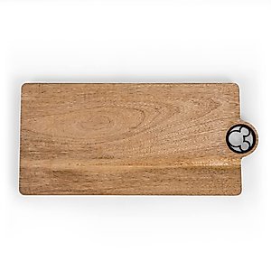 PICNIC TIME Disney Mickey Mouse Serving Board, Serving Plank, Charcuterie Board, (Mango Wood), 19.1 x 9 x 0.8