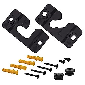 1 Pair of Wall Bracket AH96-03064A for Samsung HWH450 HW-H450 HWH500 HW-H500 HWH551 HW-H551 HWH570 HW-H570 Soundbar System
