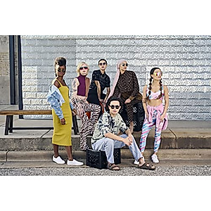 Foster Grant Sun Luv Summer of Love Round Sunglasses, Tortoise, 51mm