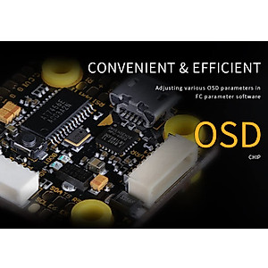 T-MOTOR Mini F7 Stack (Mini F45A+ Mini F7), Flight Control, Flight Controller Stack for FPV Drone Motor