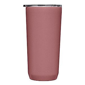 CamelBak Horizon 20oz Tumbler - Insulated Stainless Steel - Tri-Mode Lid - Terracotta Rose