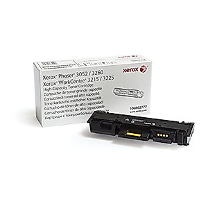Xerox Phaser 3260/ Workcentre 3225 Black High Capacity Toner-Cartridge (3,000 Pages) - 106R02777