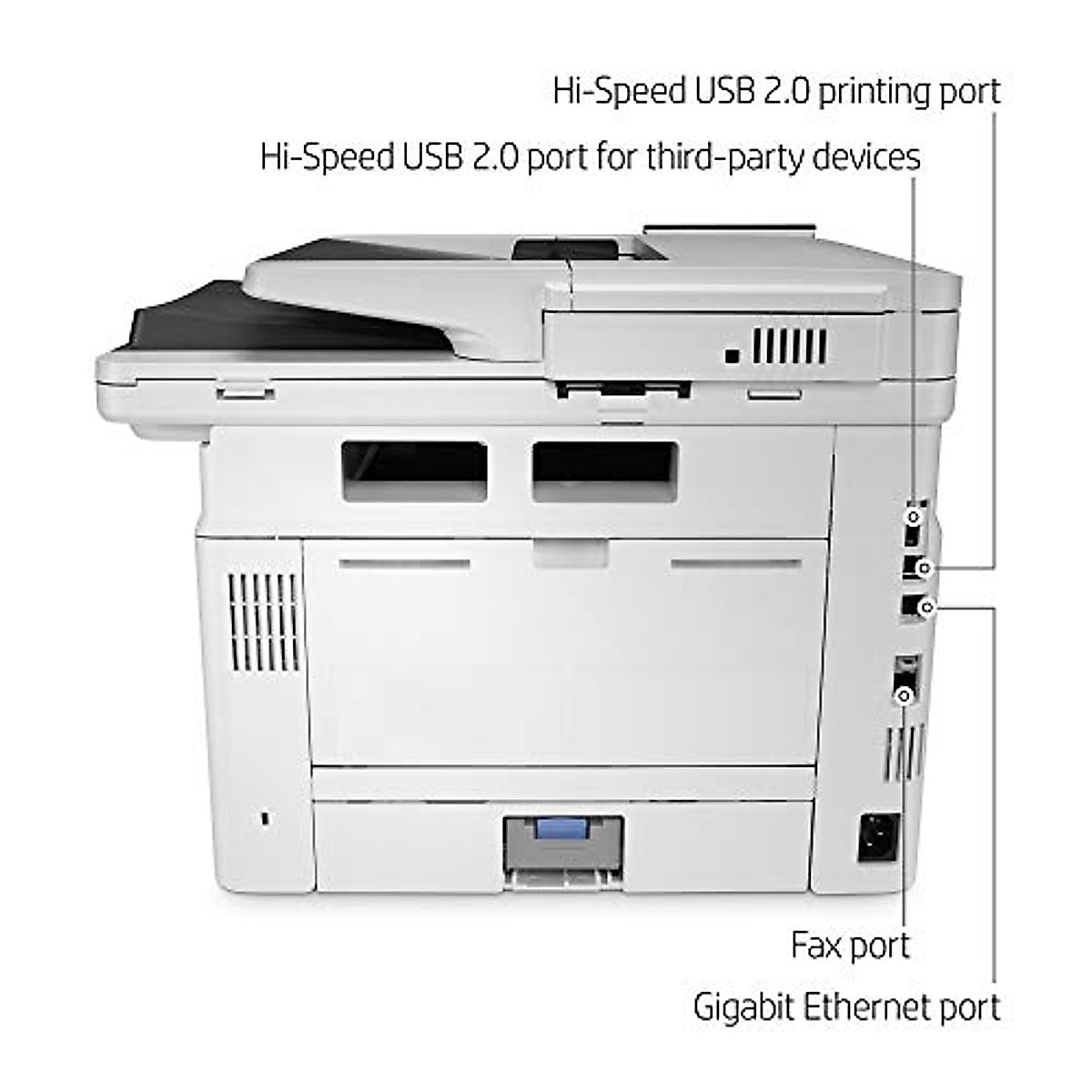 HP LaserJet Enterprise MFP M430f Monochrome All-in-One Printer with built-in Ethernet & 2-sided printing (3PZ55A)