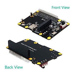 214 3G/4G LTE Base Hat for Raspberry Pi 4/3/2/B+ Models with The 40-pin GPIO Header,Computer Board to USB with SIM Card,up to 3 Amps